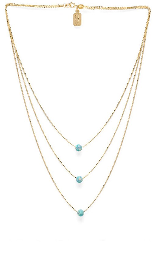 Lionette by Noa Sade Solar Necklace in Baby Green | REVOLVE