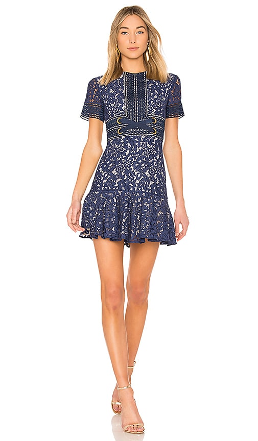 Lover Flora Dress in Indigo | REVOLVE