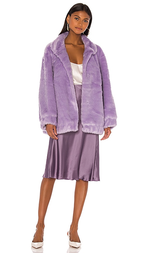 LPA Asher Coat in Lavender | REVOLVE