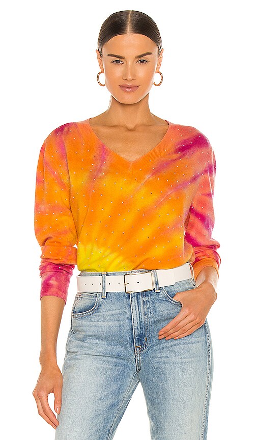 Le Superbe Ray of Light V Neck Pullover in Ray of Light | REVOLVE