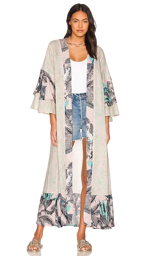 Kimonos & Wrap| Long, White Maxi Kimonos