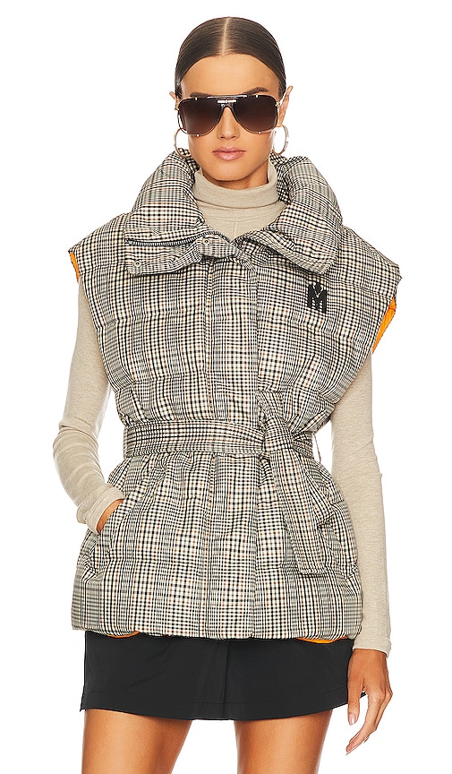 Mackage Zerina Vest in Plaid | REVOLVE