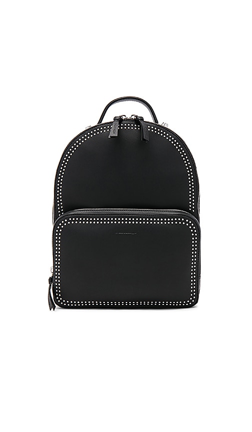 Mackage Brook Backpack in Black & Shiny Nickel | REVOLVE