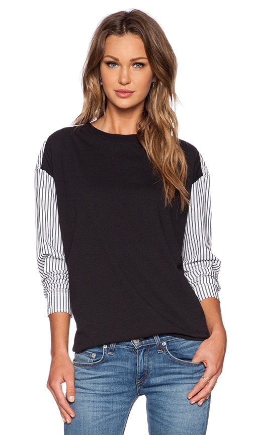 Marc by Marc Jacobs Jordyn Surplus Top in Black Multi | REVOLVE