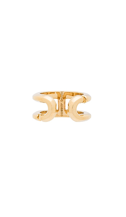 Marc Jacobs Icon Ring in Gold | REVOLVE