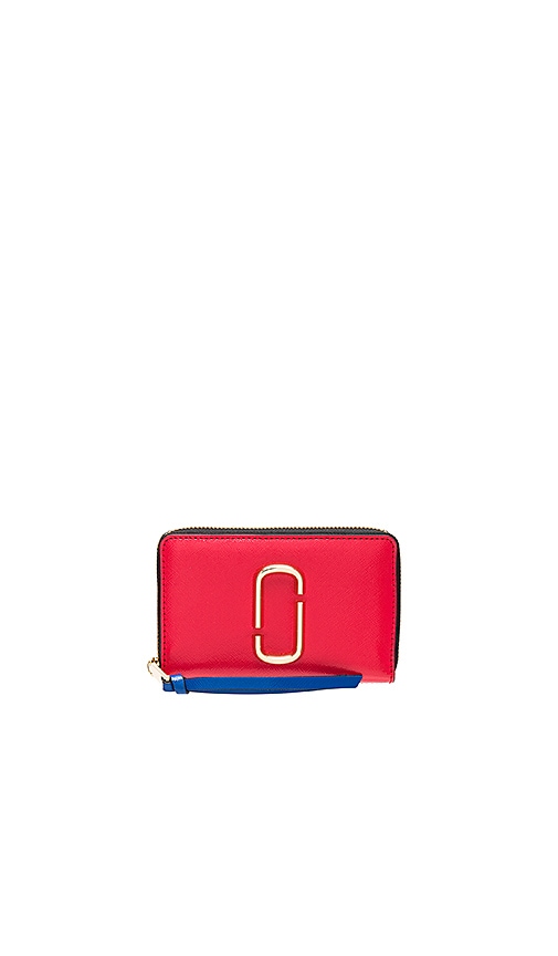 Marc Jacobs Small Standard Wallet in Poppy Red Multi | REVOLVE