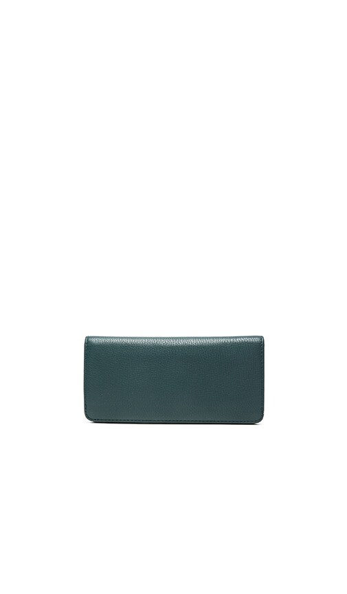 Marc Jacobs Recruit Open Face Wallet in Green Jewel | REVOLVE