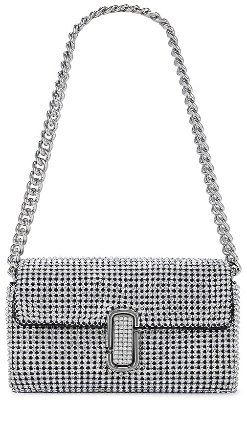 Marc Jacobs The Mini Rhinestone Shoulder Bag in Crystals | REVOLVE