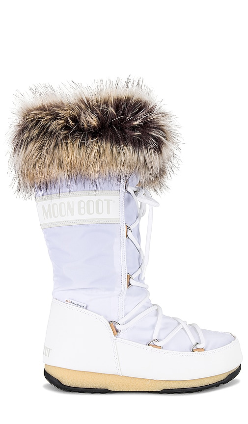 MOON BOOT Monaco High Boot in White | REVOLVE