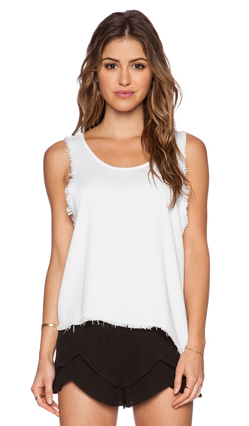 MERRITT CHARLES Bruni Tank in White | REVOLVE