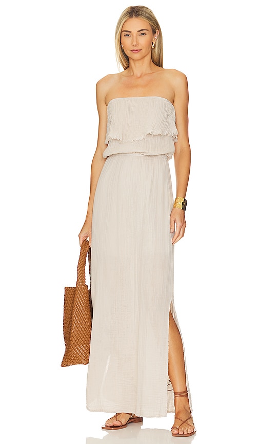 Michael Stars Tara Maxi Dress in Cement | REVOLVE