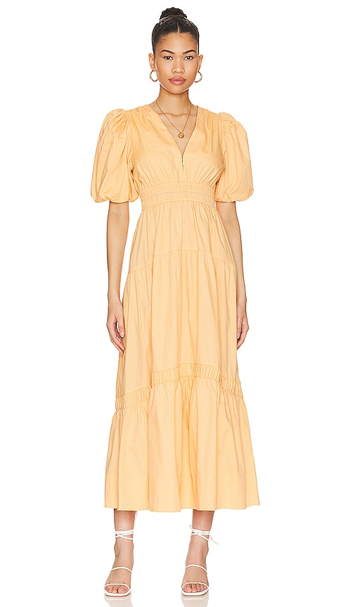 MINKPINK Piper Midi Dress in Orange | REVOLVE