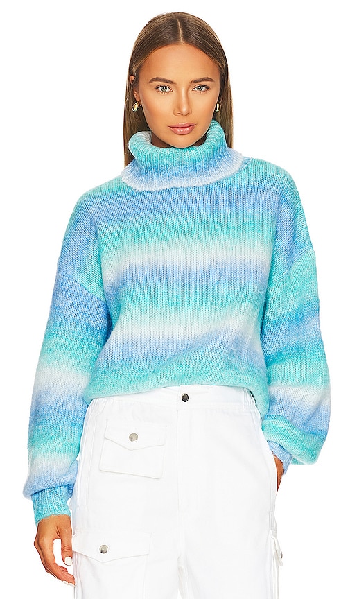MORE TO COME Sabrina Ombre Sweater in Sunset | REVOLVE