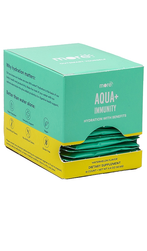 More Labs Aqua+ Immunity Watermelon 15 Pack | REVOLVE
