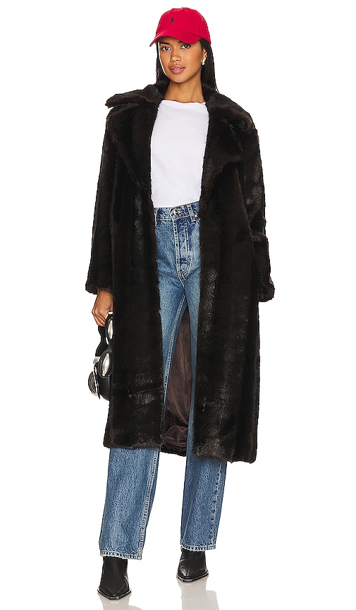 NBD Jovie Coat in Brown | REVOLVE