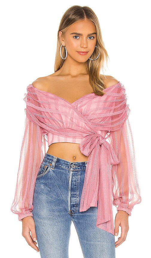 NBD Alma Top in Blush Pink | REVOLVE