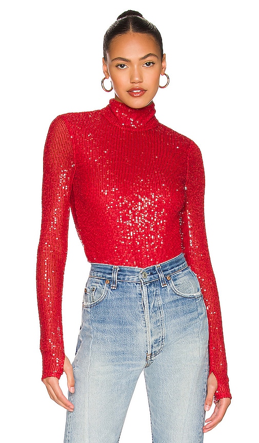 NBD Halima Top in Red | REVOLVE