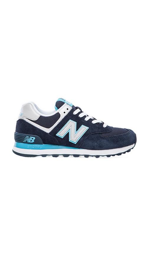New Balance Core Plus Collection Sneaker in Blue | REVOLVE