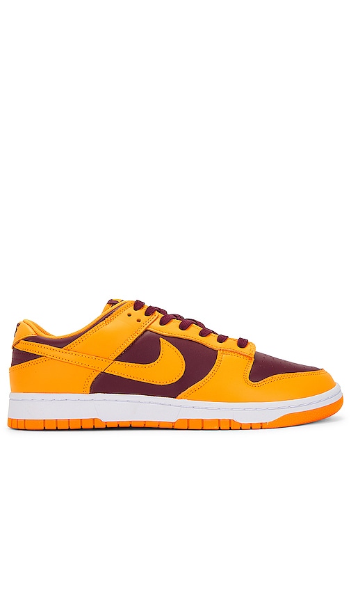 Nike Dunk Low Retro in Yellow & Red | REVOLVE