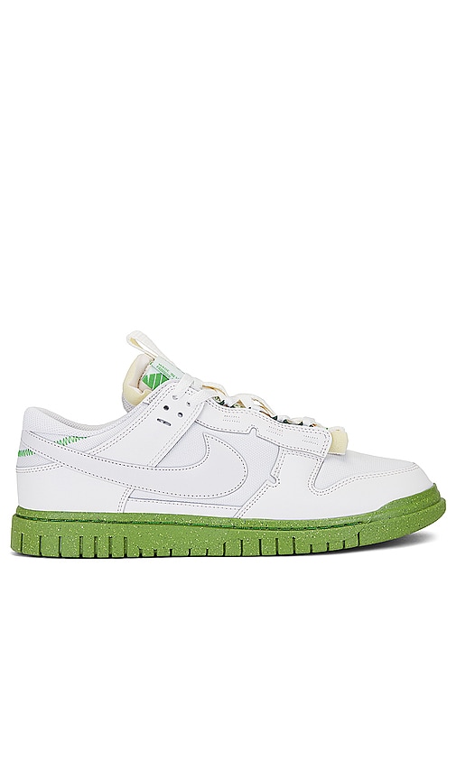 Nike Air Dunk Low Jumbo in Phantom, Chlorophyll, & Earth | REVOLVE