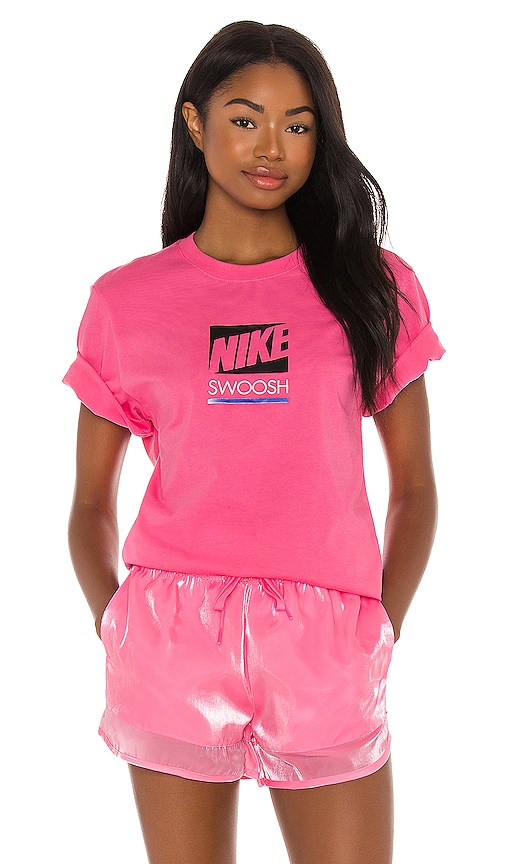 Nike NSW Multi Color Nike Tee in Pinksicle | REVOLVE