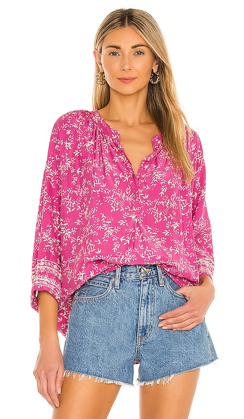 Natalie Martin Remy Top in Bamboo Punch | REVOLVE