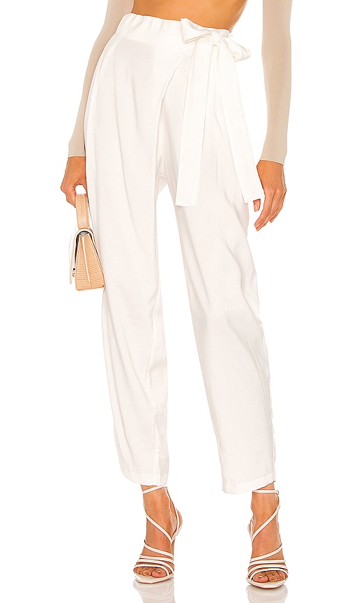 Nonchalant Label Piper Trouser in Of White | REVOLVE
