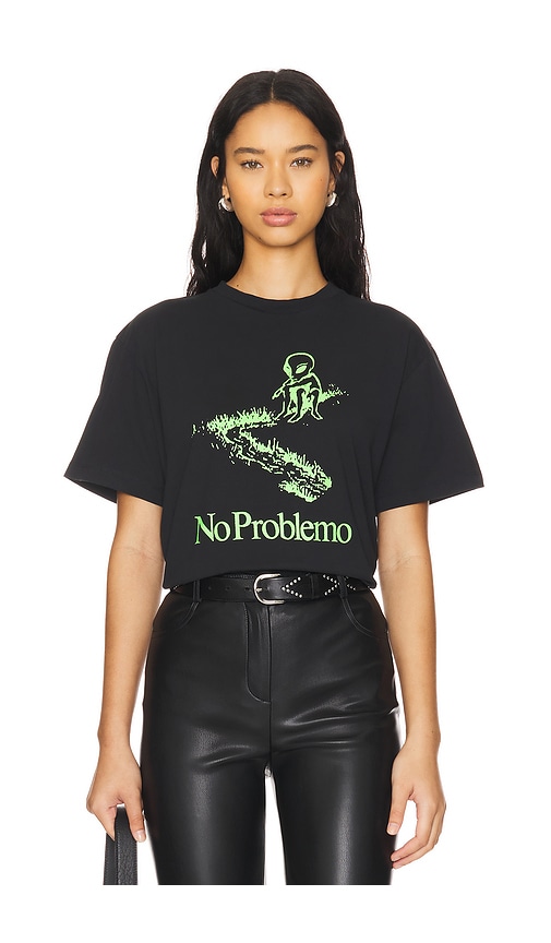 No Problemo Toboggan Short Sleeve Tee in Black | REVOLVE