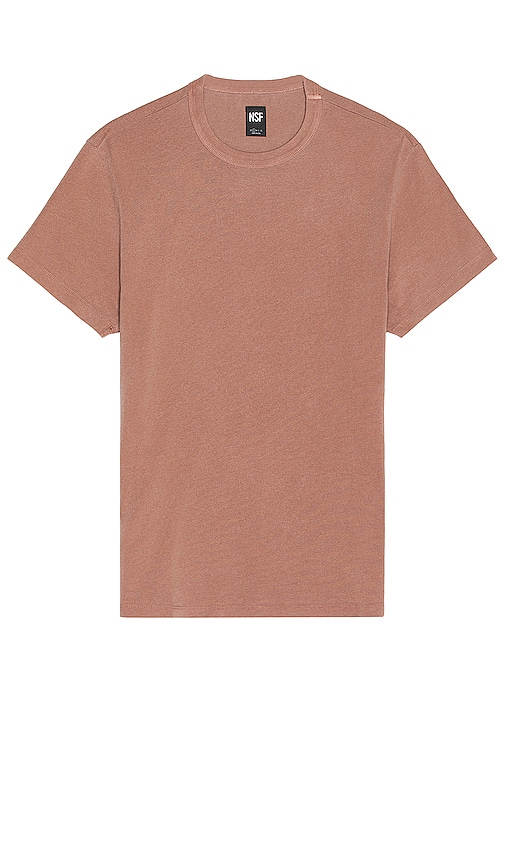 NSF Slim Tee in Pigment Adobe | REVOLVE