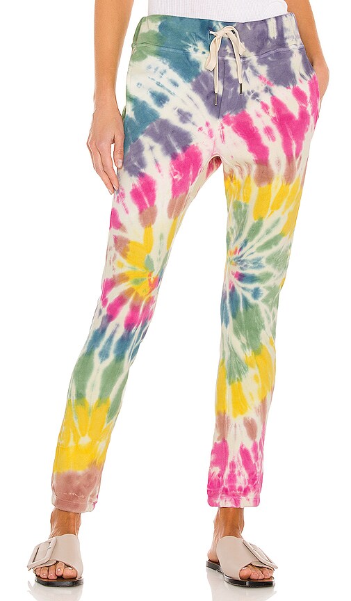 NSF Sayde Slouchy Slim Sweatpant in Skittles Dye | REVOLVE