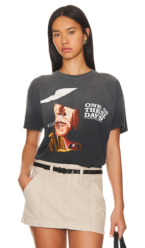 ONE OF THESE DAYS Just For A Visit Tee in Black | REVOLVE