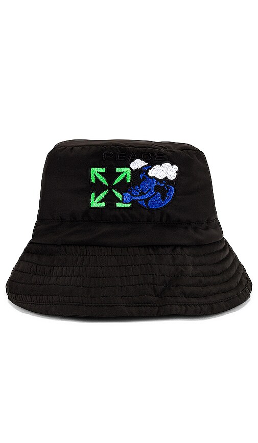 OFF-WHITE For The Nature Bucket Hat in Black | REVOLVE