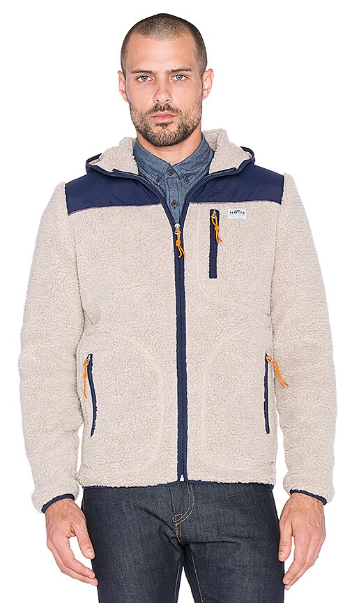 Penfield Carson Hooded Fleece Jacket in Tan | REVOLVE