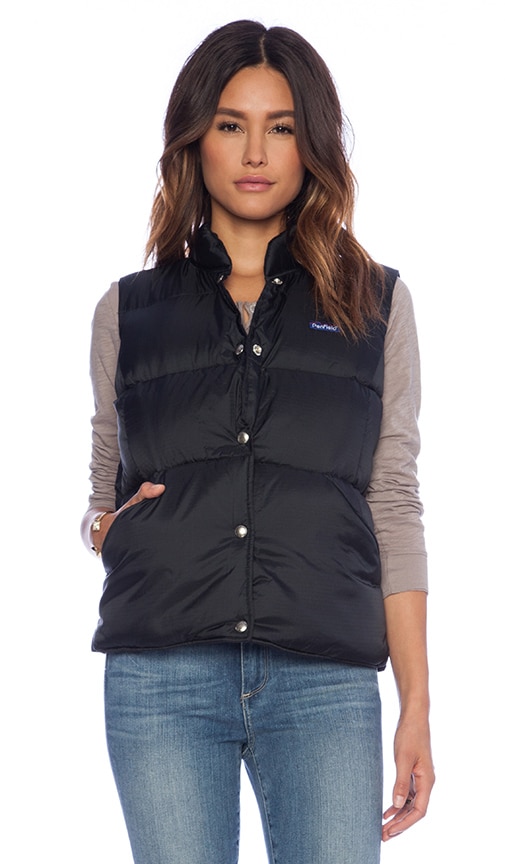 Penfield Appleby Ripstop Down Vest in Black | REVOLVE