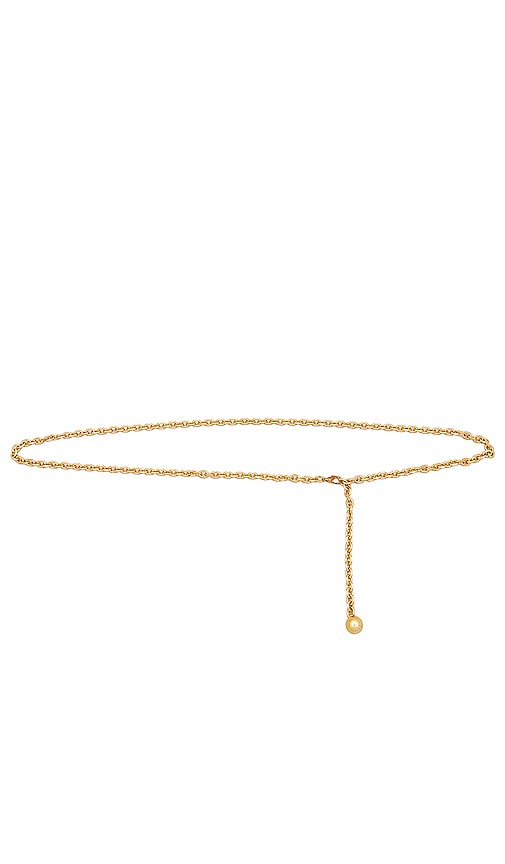 petit moments Trey Body Chain in Gold | REVOLVE
