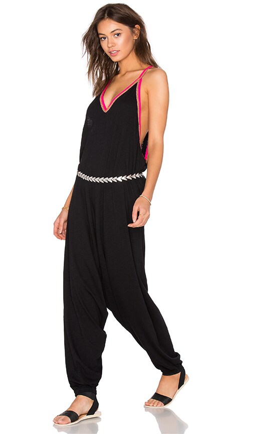 Pitusa Inca Jumpsuit in Black | REVOLVE
