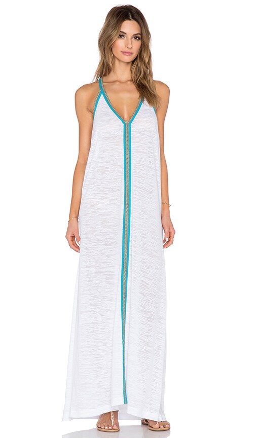 Pitusa Inca Sun Dress in White | REVOLVE