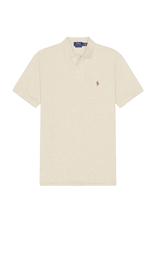 Polo Ralph Lauren Polo Shirt in Expedition Dune Heather | REVOLVE