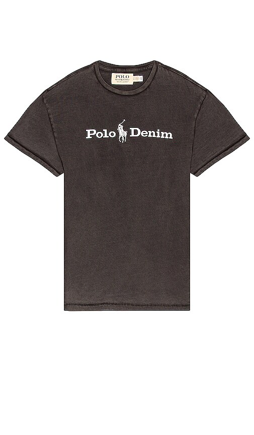 Polo Ralph Lauren Graphic Tee in Polo Black | REVOLVE
