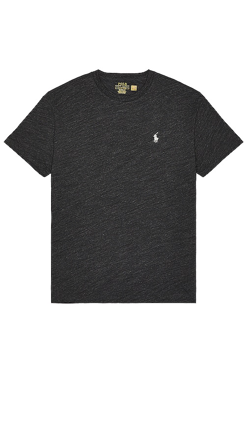 Polo Ralph Lauren Classic Tee in Black Marl Heather | REVOLVE