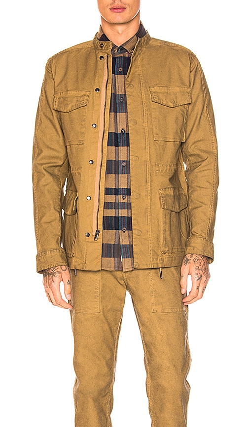 Publish Denzel Jacket in Khaki | REVOLVE