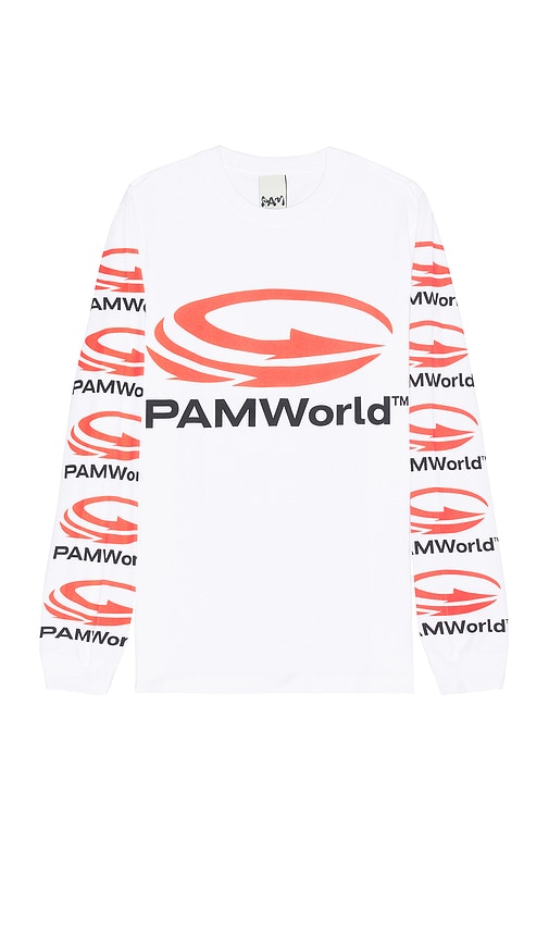 P.A.M. Perks and Mini Pwpwpwpw Long Sleeve Tee in White | REVOLVE