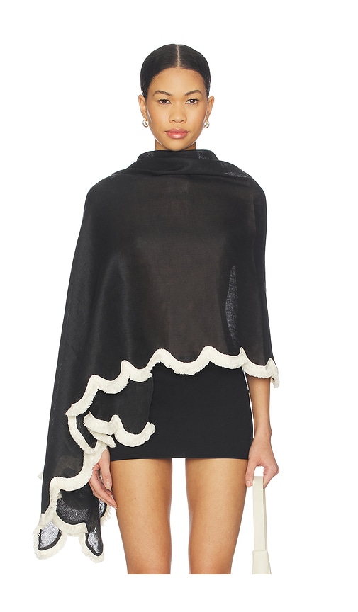 Posse Essie Wrap in Black & Cream | REVOLVE