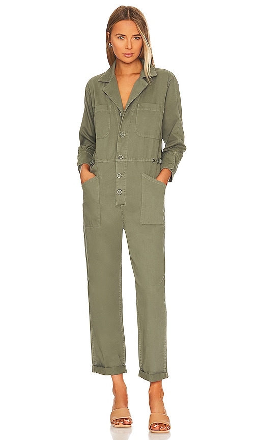 PISTOLA Tanner Long Sleeve Field Suit in Vine | REVOLVE