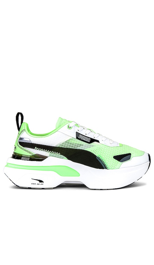 Puma Kosmo Rider Sneaker in Puma Green | REVOLVE