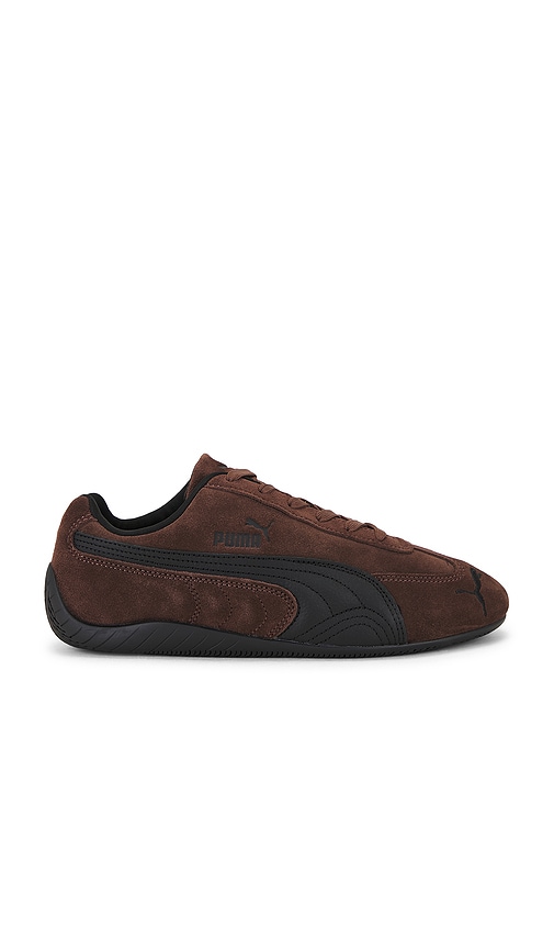 Puma Select Speedcat Sneaker in Chestnut Brown & Puma Black | REVOLVE