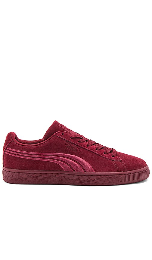 Puma Select Suede Classic Badge in Cabernet | REVOLVE
