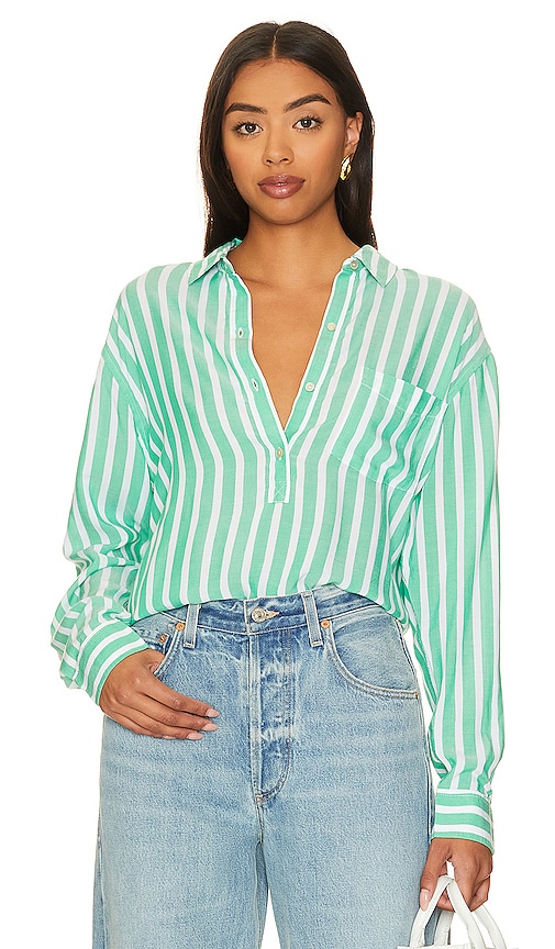 Rails Bella Top in Clover Stripe | REVOLVE