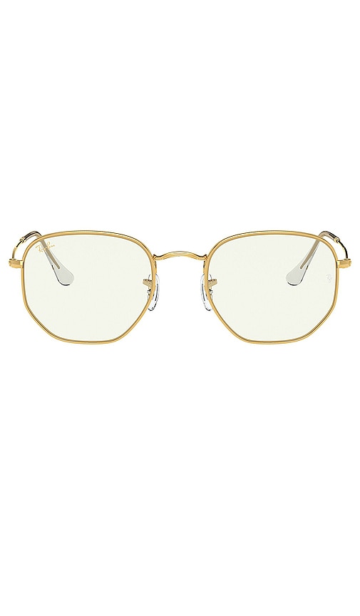 Ray-Ban Blue Light Glasses in Legend Gold | REVOLVE