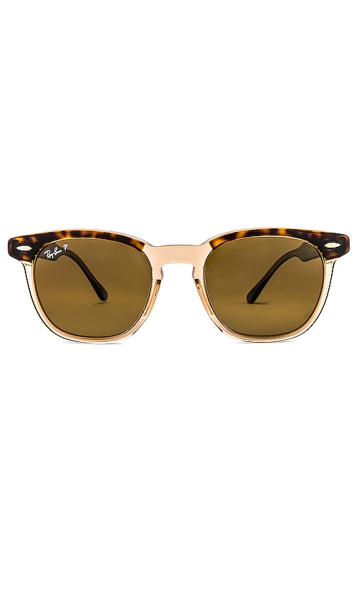 Ray-Ban Hawkeye in Havana, Transparent Brown, & Brown Gradient Polar ...